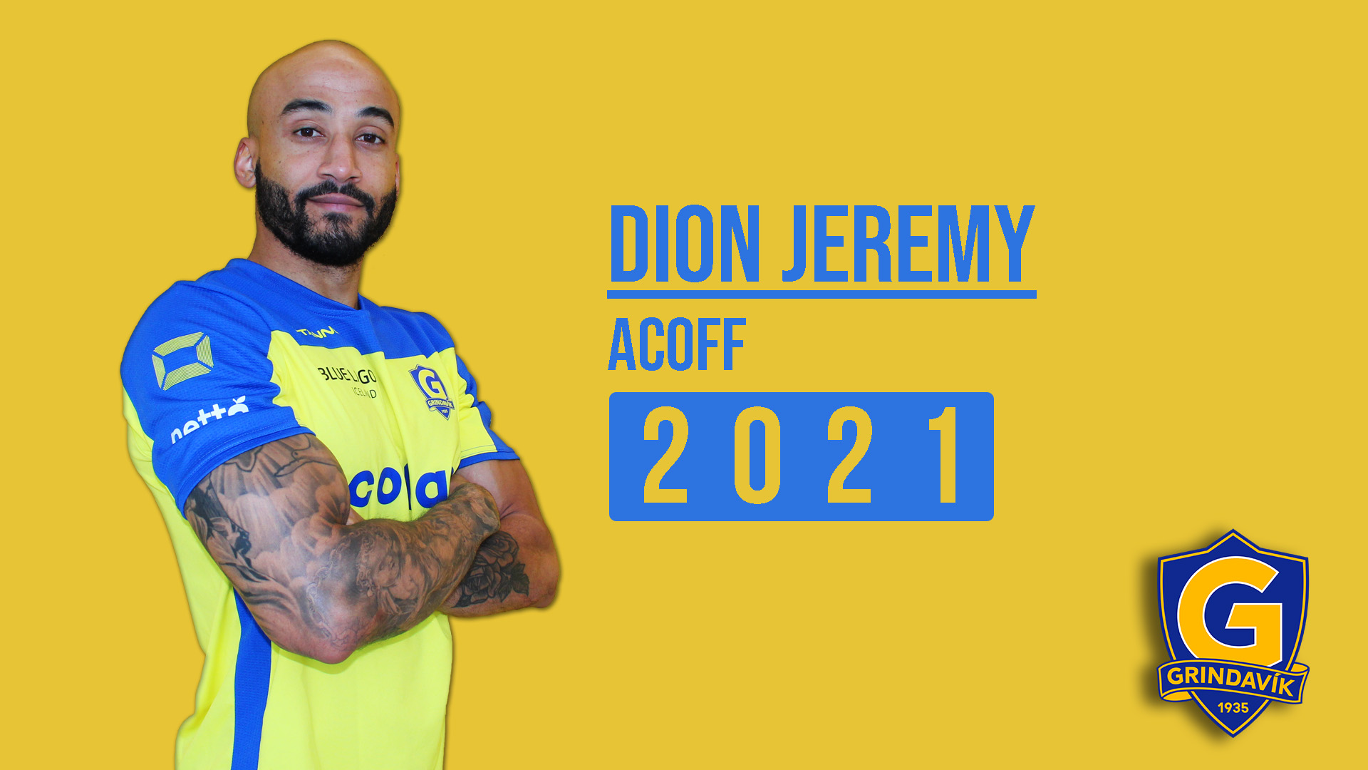 Dion Acoff gengur til liðs við Grindavík - Ungmennafélag Grindavíkur